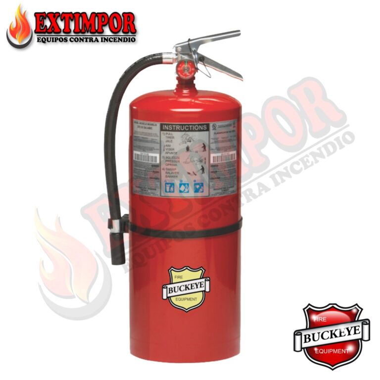 Extintor Polvo Químico Seco ABC de 20 Libras Buckeye - extimpor